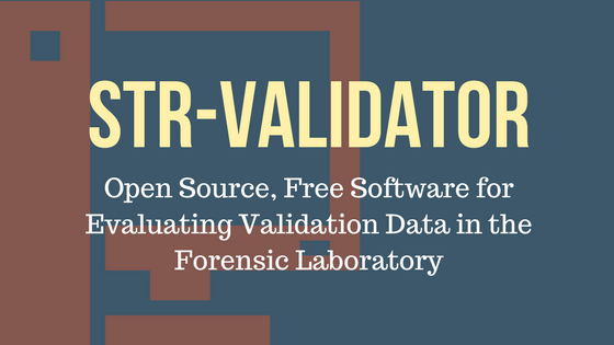 Str Validator Open Source Free Software For Evaluating Validation Data In The Forensic 9744